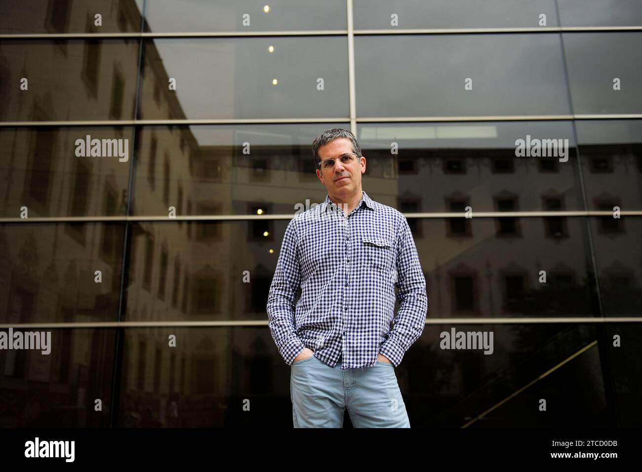 Barcelona. 05/12/2014. Interview with the American writer Jonathan ...