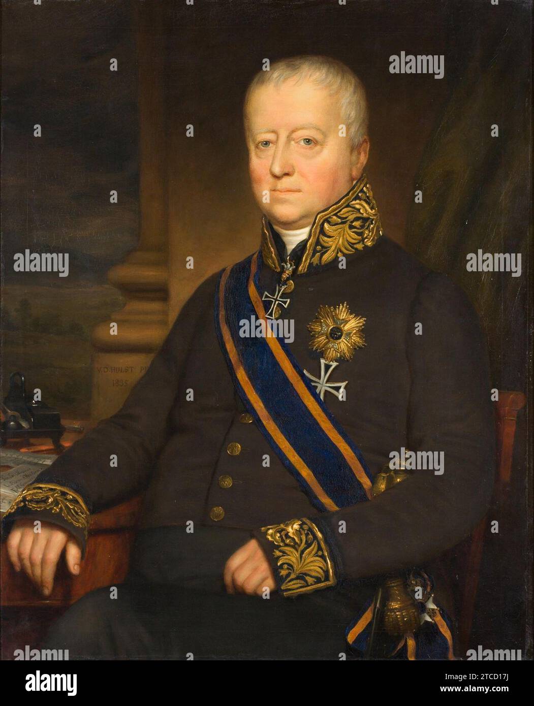 Baron van heeckeren hi-res stock photography and images - Alamy