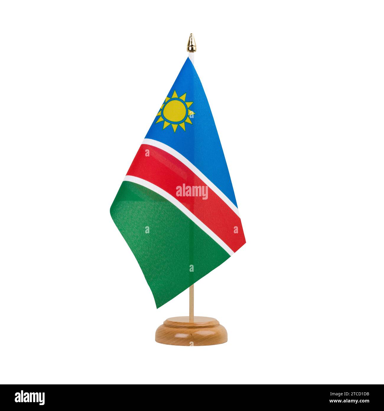 Namibia flagpole symbol hi-res stock photography and images - Alamy