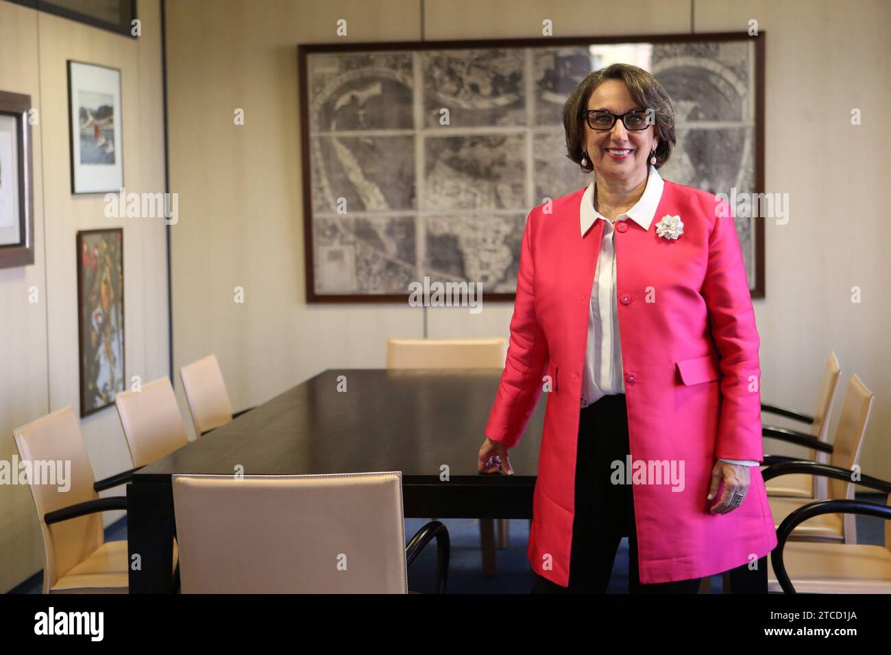 Madrid, 09/30/2016. Interview with Rebeca Grynspan, Ibero-American ...