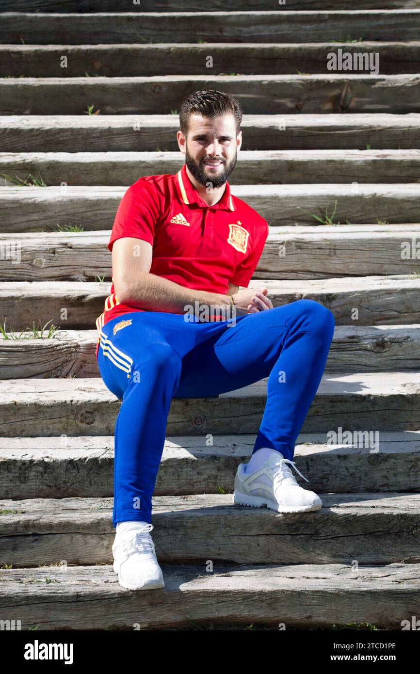 Madrid, 04/10/2016. Interview with Nacho Fernández player of the ...