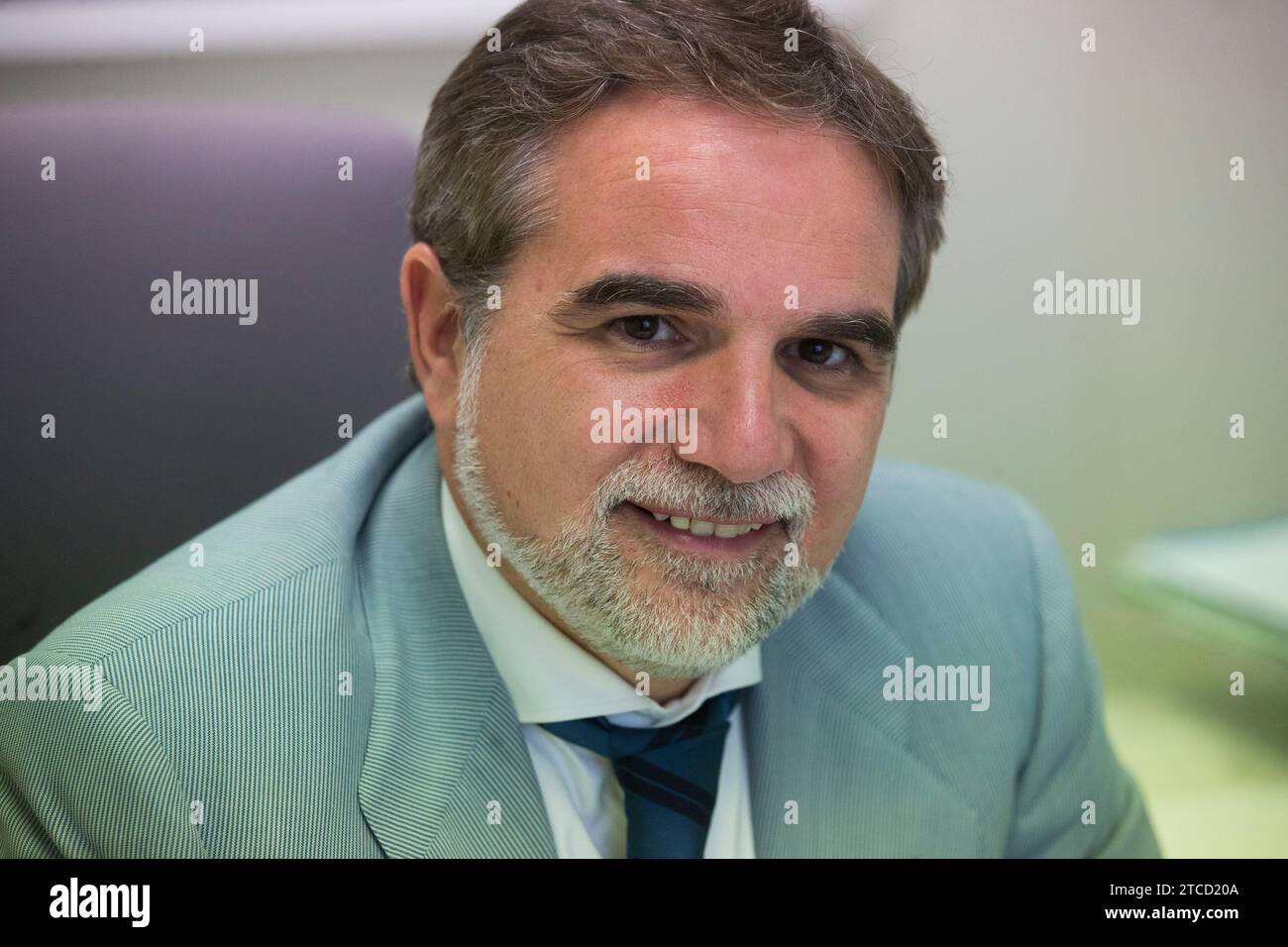 Madrid, 10/24/2017. Interview with Javier Quintero, psychiatrist at the Infanta Leonor Hospital ...