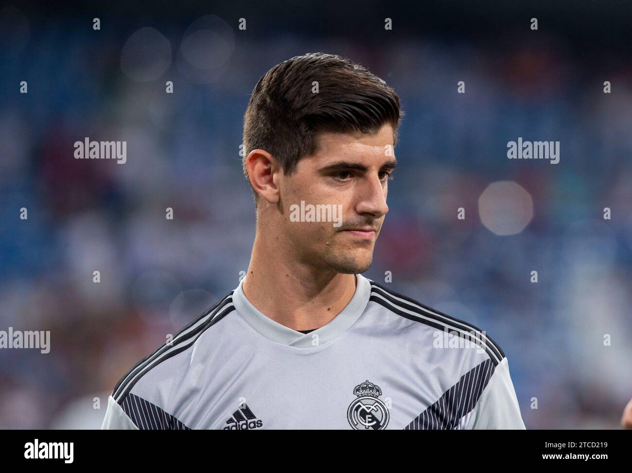 Real madrid courtois hi-res stock photography and images - Alamy