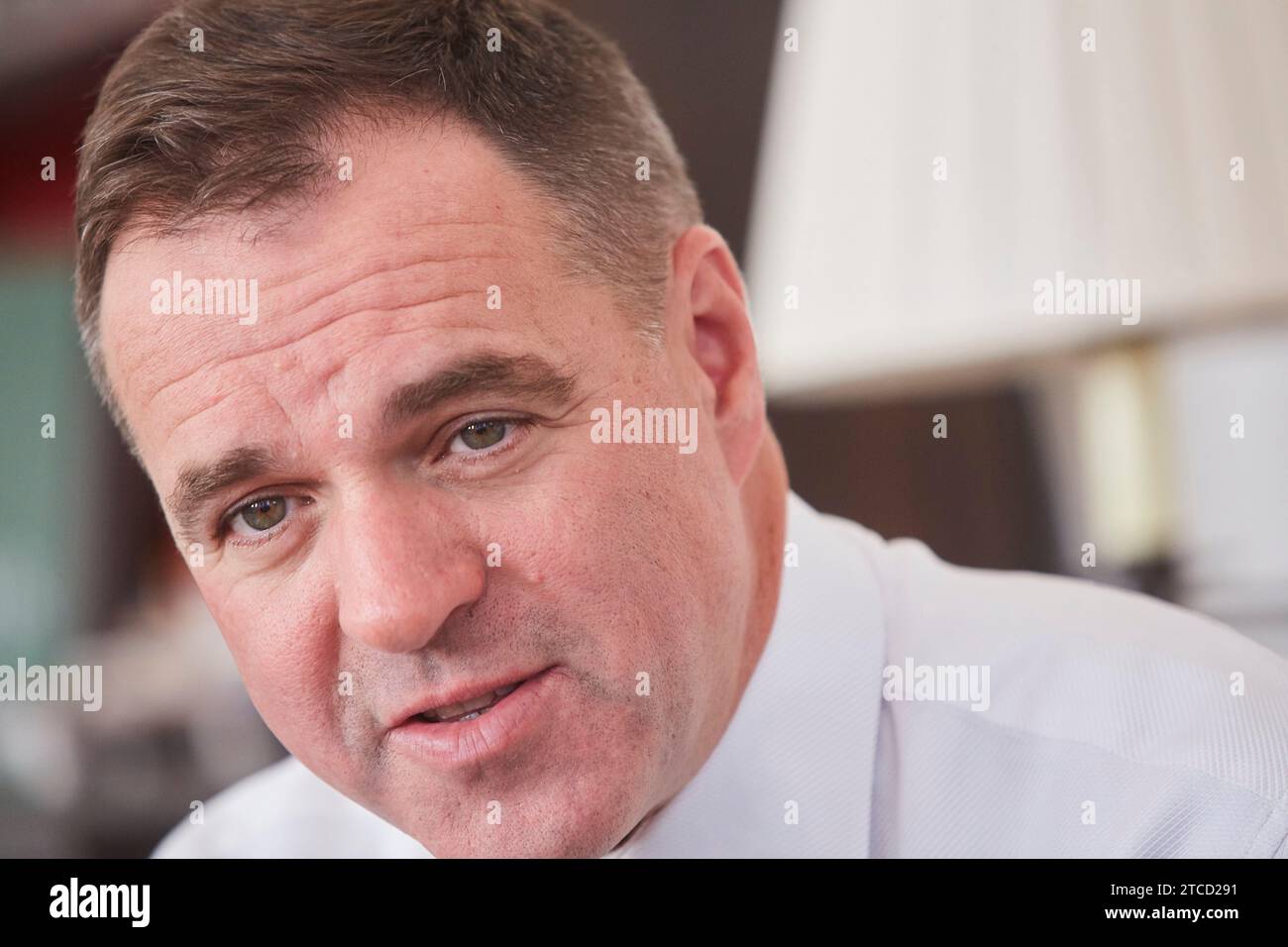 Madrid, 09/13/2018. Interview at the Rafael del Pino Foundation with ...