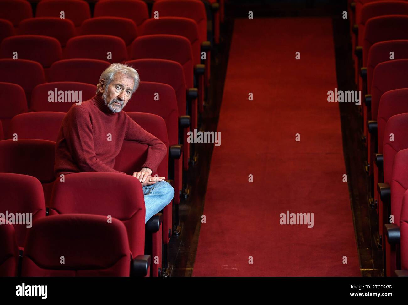 Madrid, 04/10/2018. Interview with José Sacristán. Photo: Oscar del ...