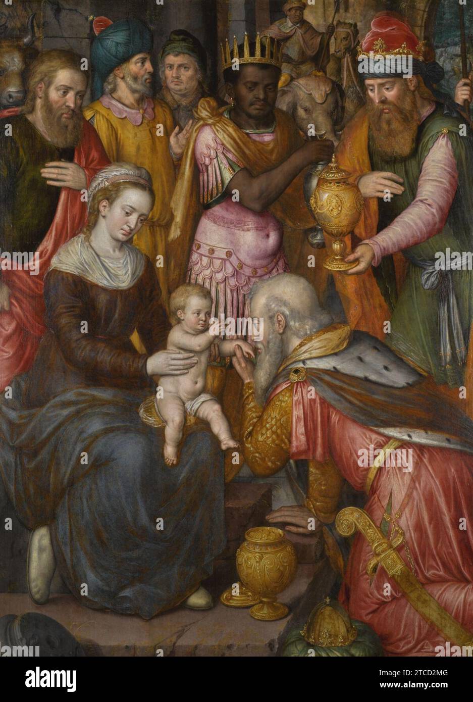 Willem Key - ATTRIBUTED TO - Recto The Adoration of the Magi, lot.109 ...