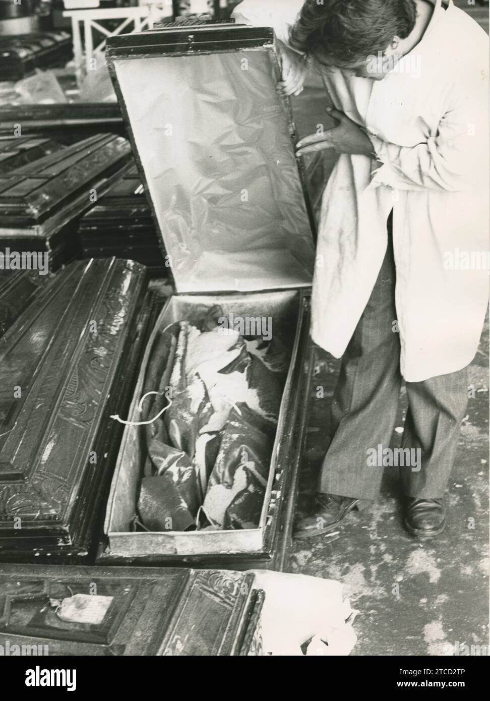 San Cristóbal de La Laguna (Santa Cruz de Tenerife), 03/28/1977. Air ...