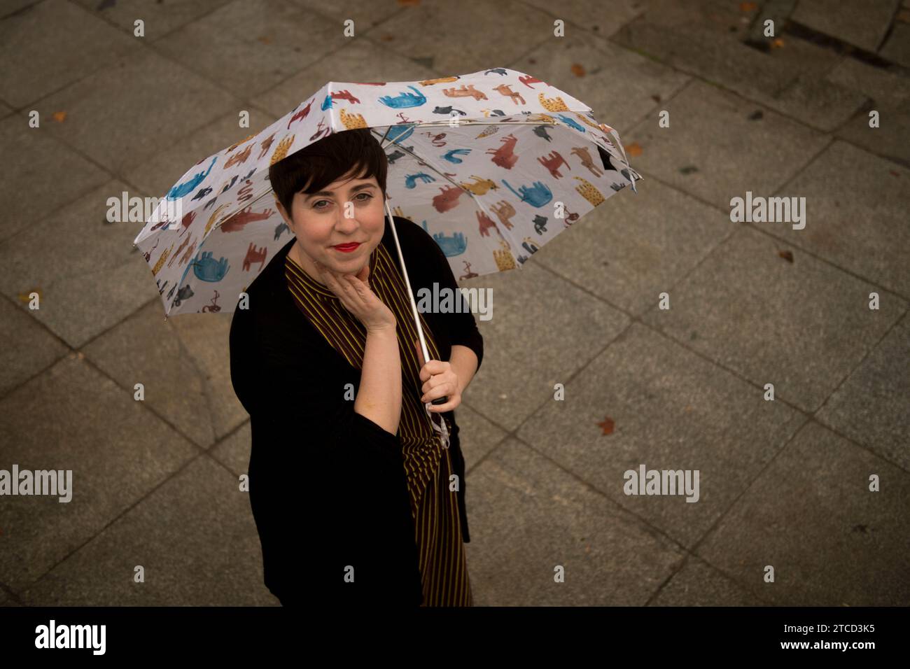 Madrid, 03/02/2018. Interview with the poet Elena Medel. Photo: Maya ...