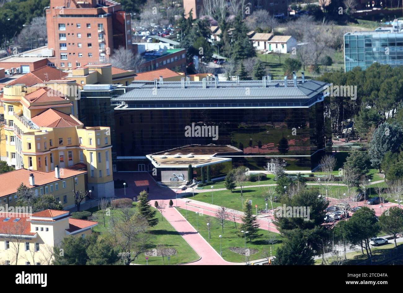 Madrid, 03/07/2018. View of the Cnio (national cancer research center ...