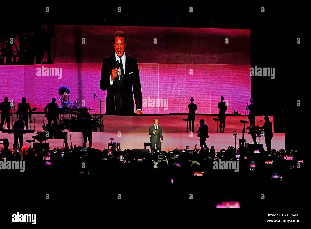 Seville, 07/05/2018. Concert by the singer Luis Miguel at the La ...