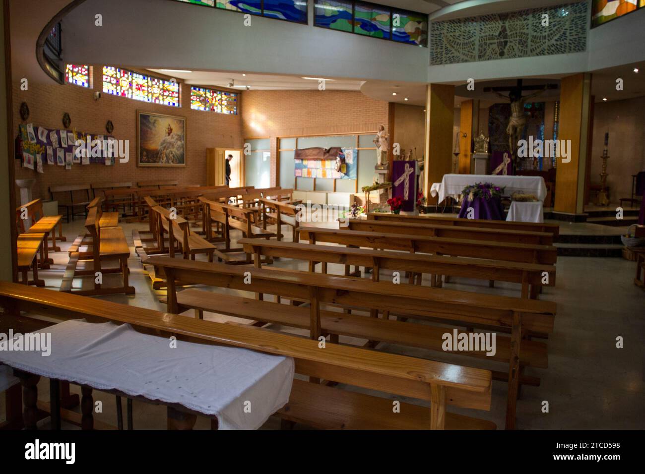Madrid, 12/18/2017. Churches of Madrid, the Holy Innocents, in the ...