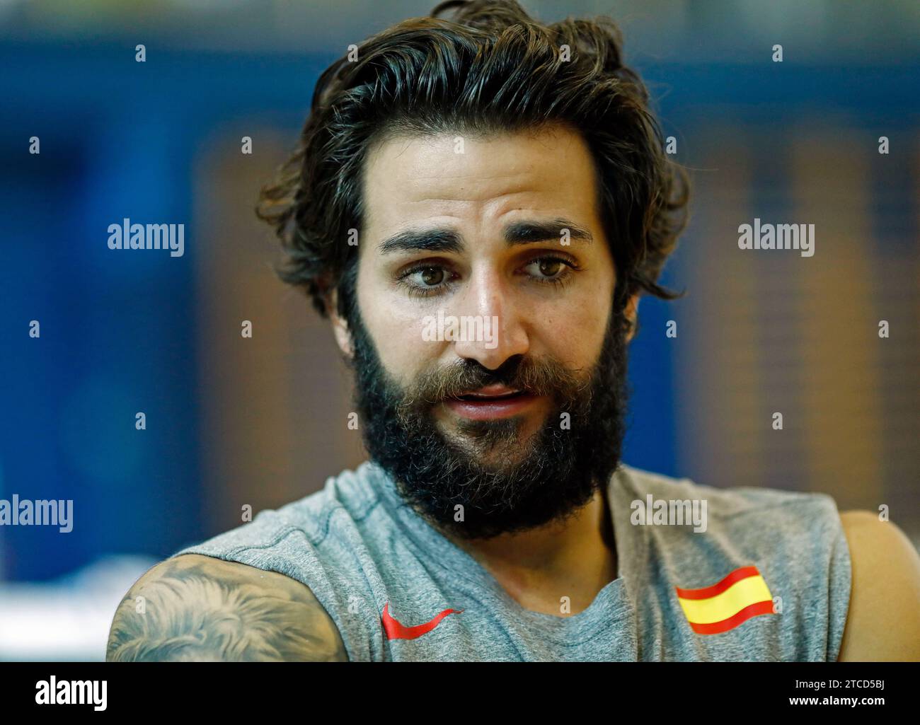 Madrid, 08/29/2017. Interview with Ricky Rubio. Photo: Oscar del Pozo ...