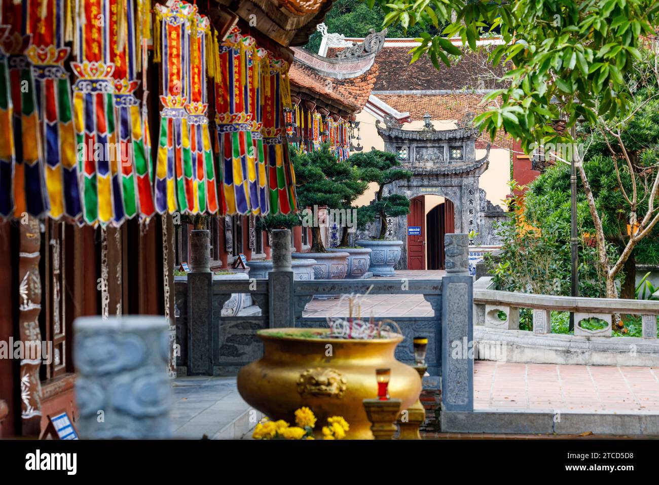 The Temple of the Perfume Pagoda in Vietnam Stock Photo - Alamy