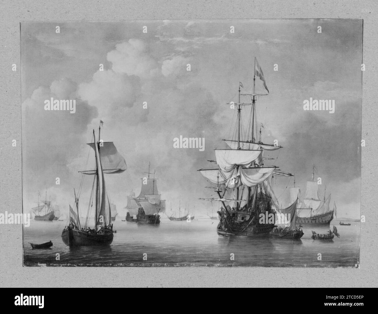 Willem van de velde d Black and White Stock Photos & Images - Alamy