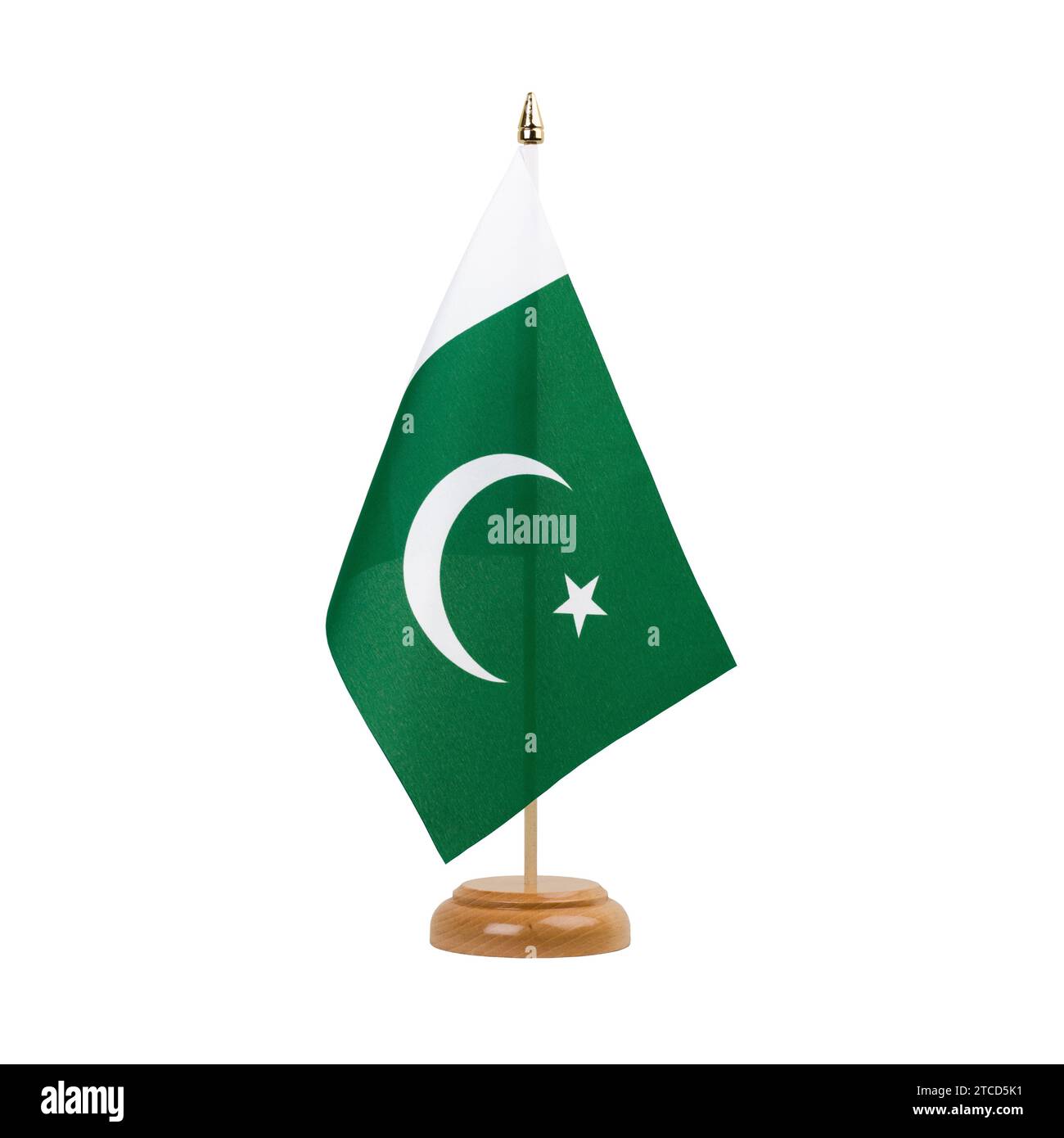 Pakistan official flag Cut Out Stock Images & Pictures - Alamy