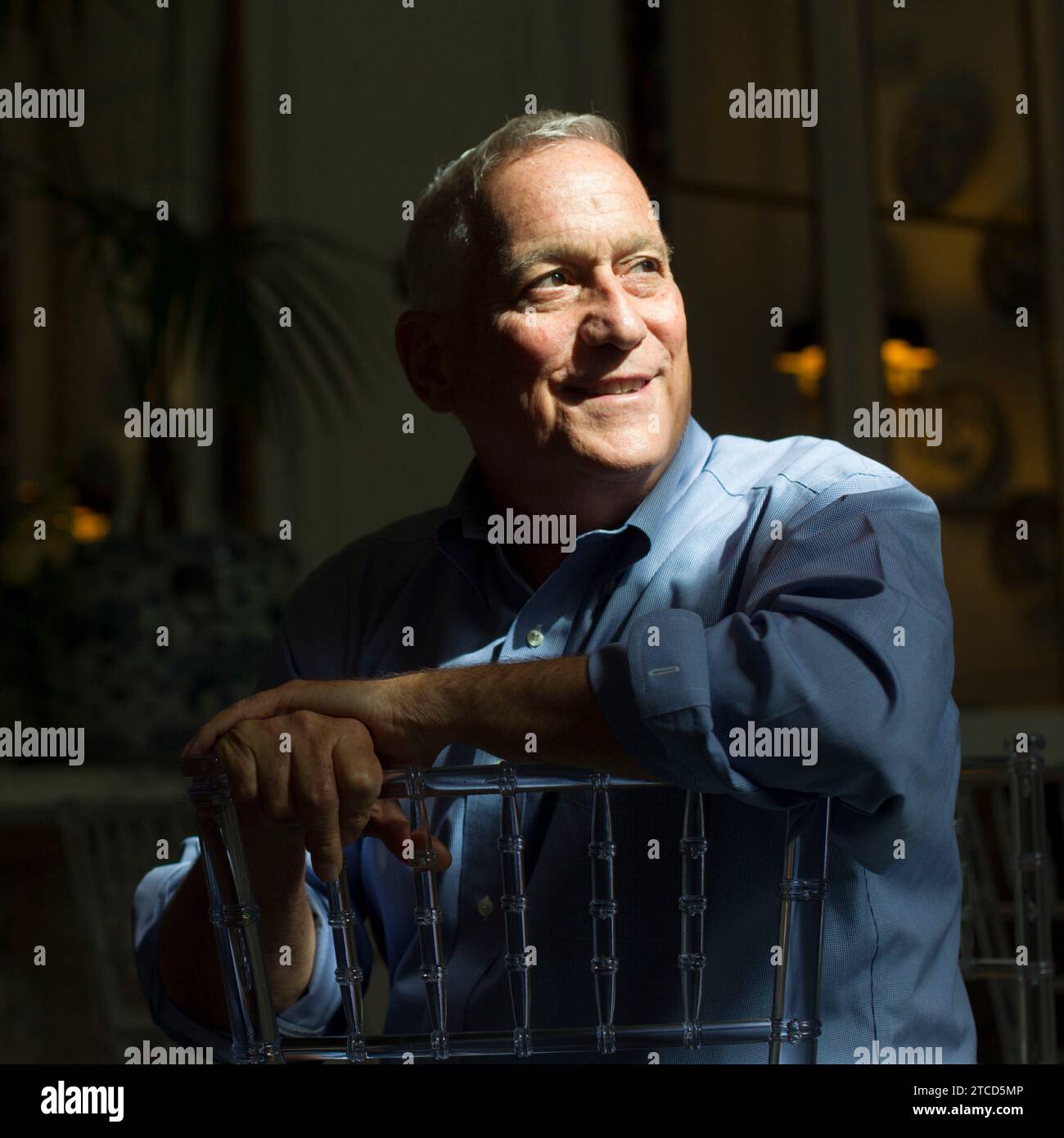 Madrid, 06/04/2018. Interview with Walter Isaacson, journalist and ...