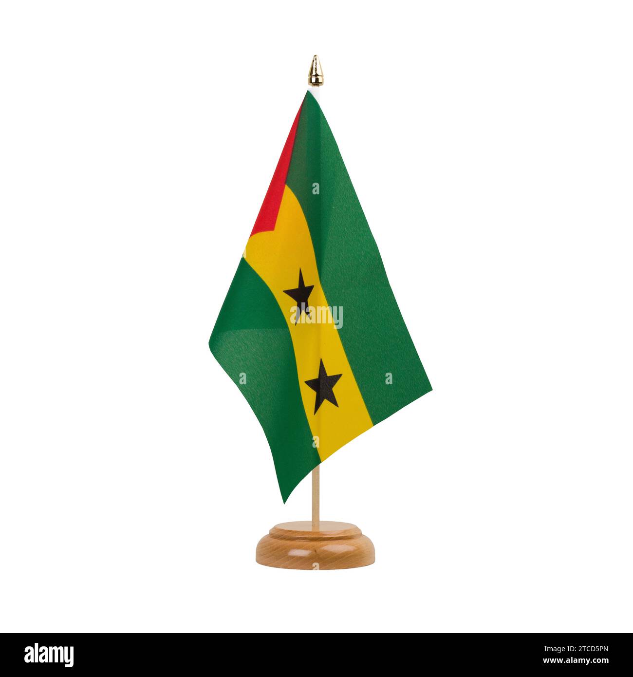 Sao Tome and Principe Flag Stock Photo - Alamy