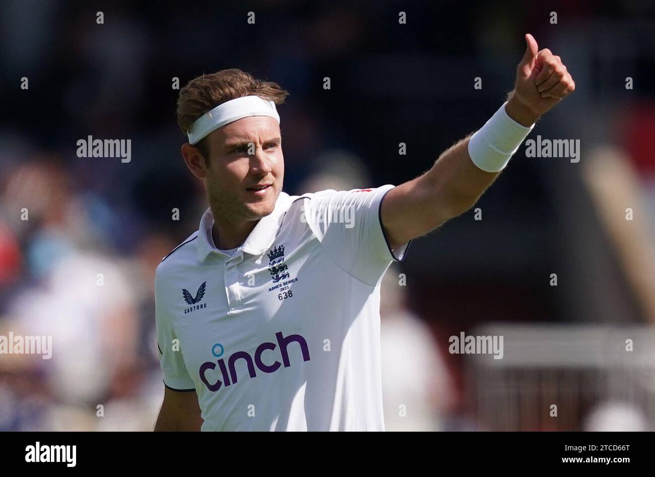 File photo dated 12/12/23 of Stuart Broad. Earps is joined on the ...