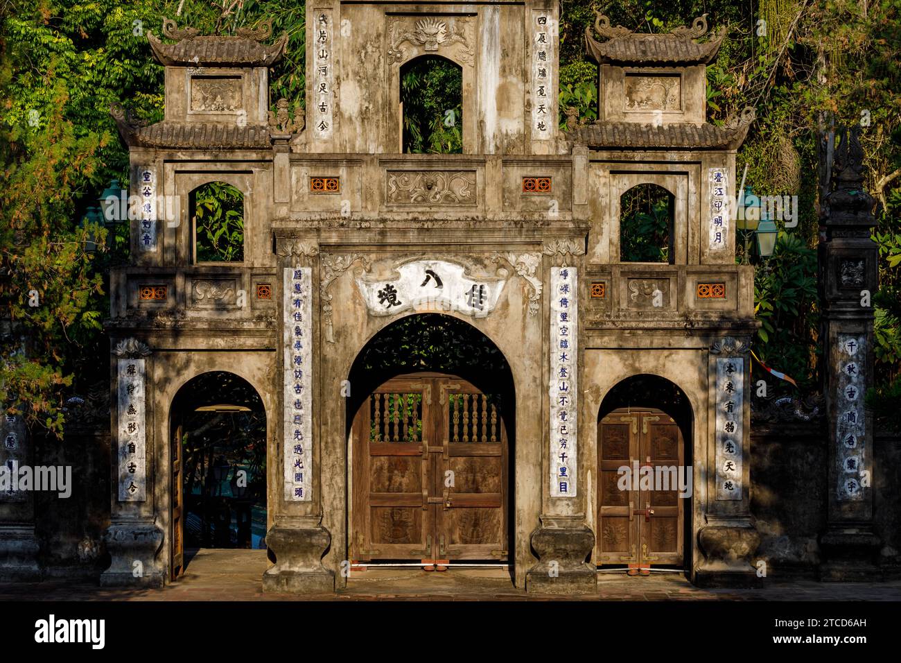 Temple of the perfume pagoda in Vietnam Stock Photo - Alamy