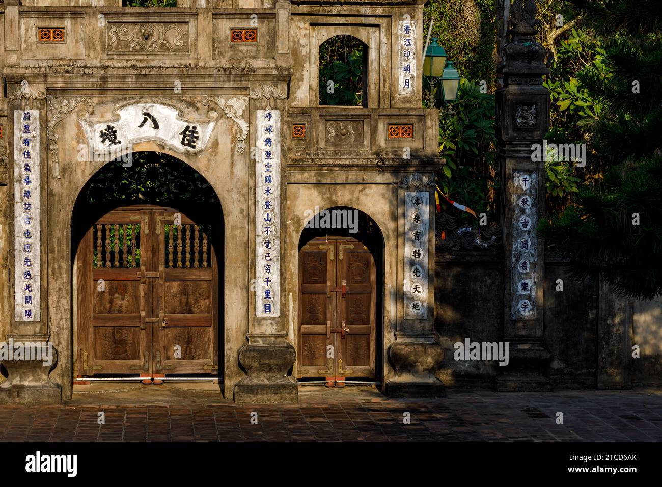 Temple of the perfume pagoda in Vietnam Stock Photo - Alamy