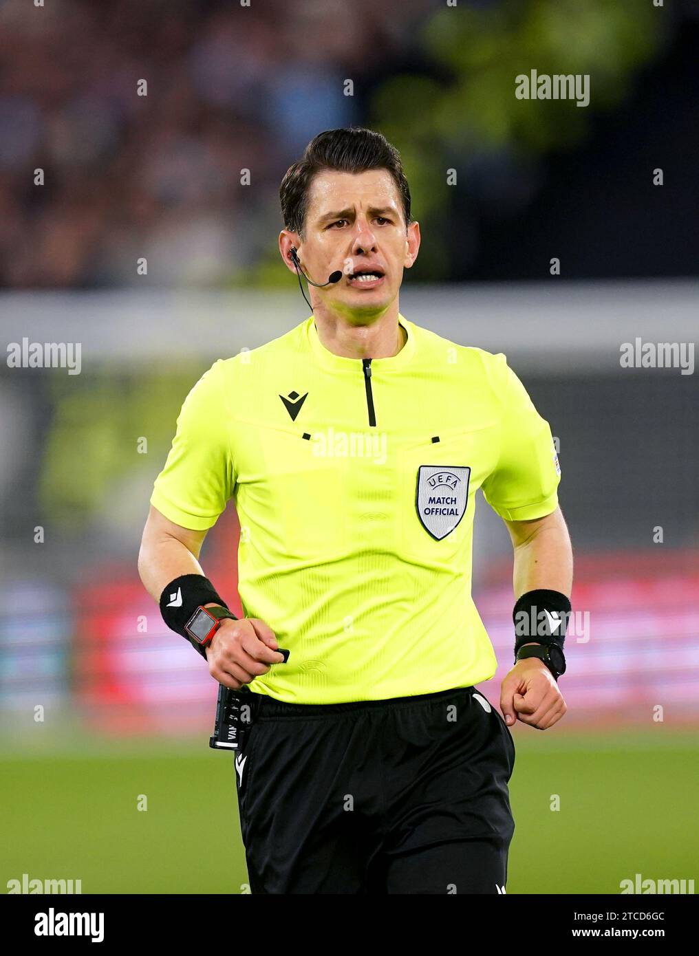 File photo dated 12/12/23 of Referee Halil Umut Meler. Domestic ...