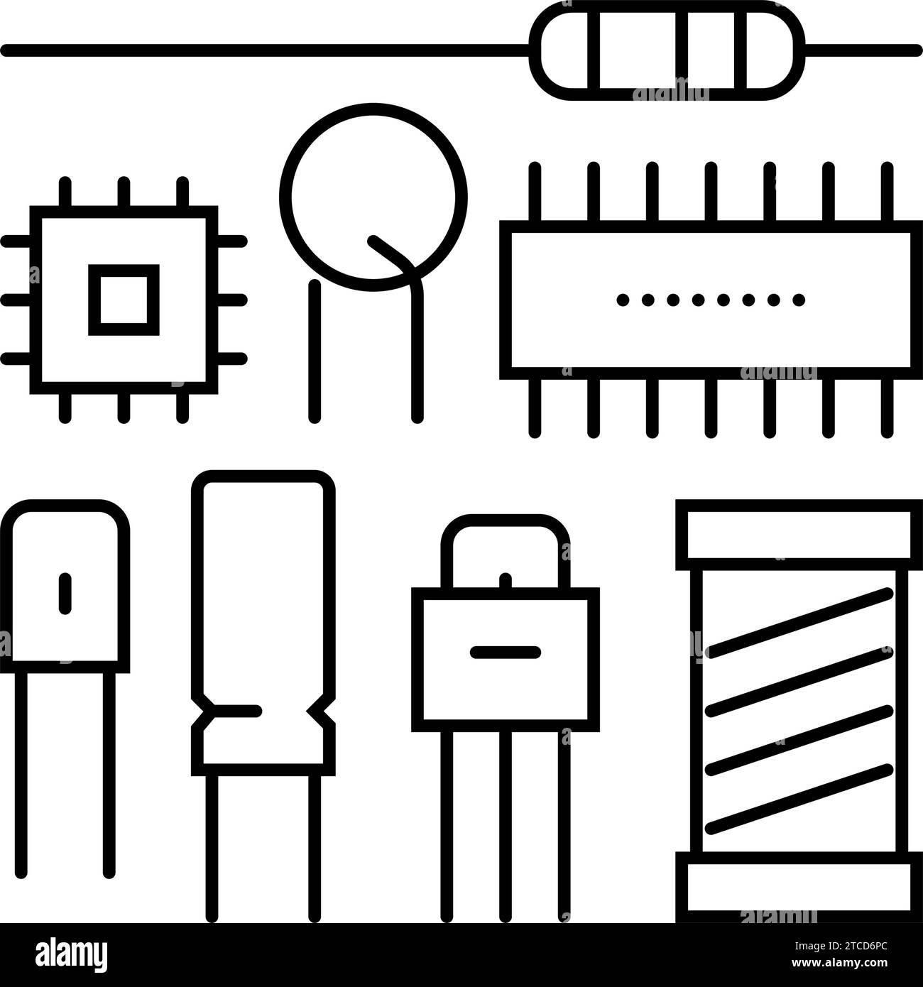 Components of ai illustration hi-res stock photography and images - Alamy