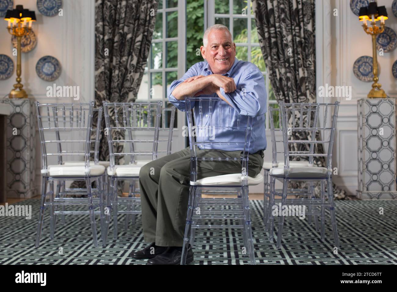 Madrid, 06/04/2018. Interview with Walter Isaacson, journalist and ...