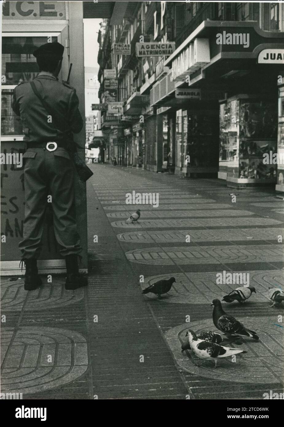 Barcelona 05/24/1981. Robbery at the Central Bank of Barcelona. The ...