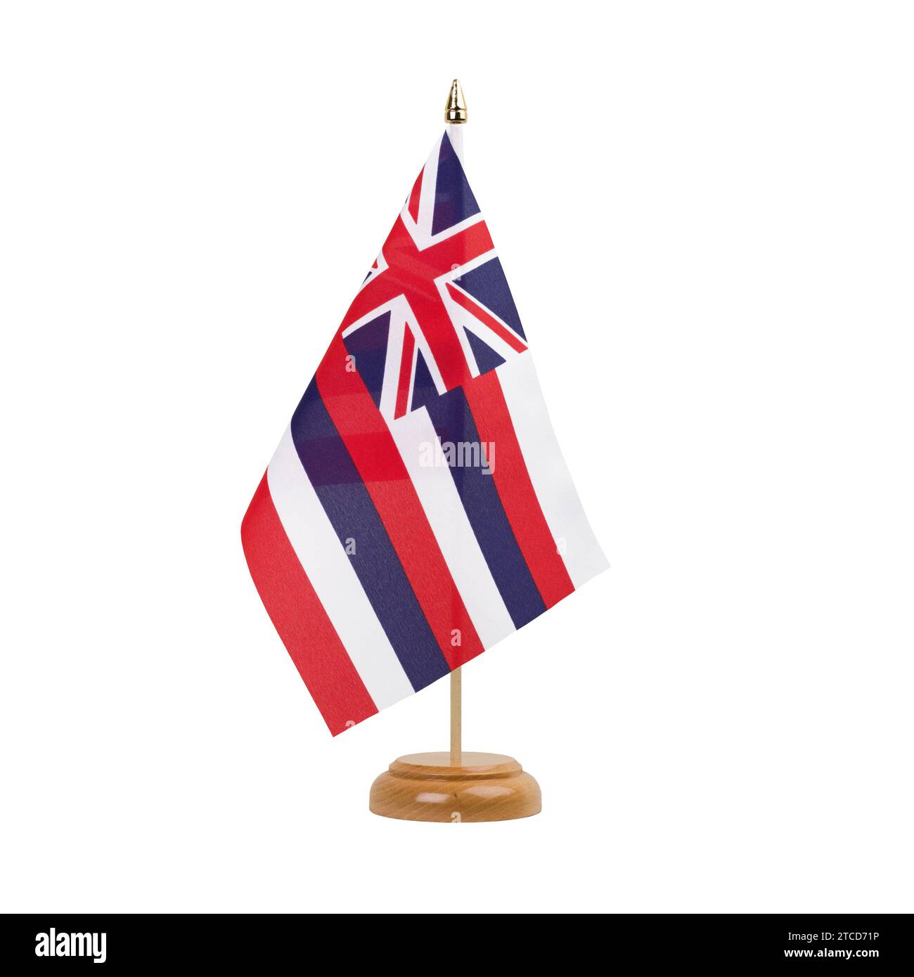 Hawaii flagpole symbol hi-res stock photography and images - Alamy