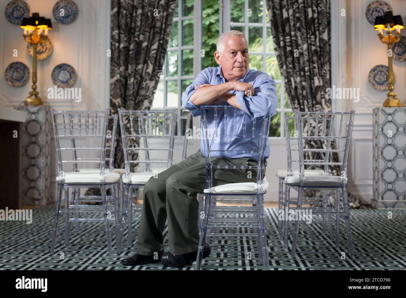 Madrid, 06/04/2018. Interview with Walter Isaacson, journalist and ...