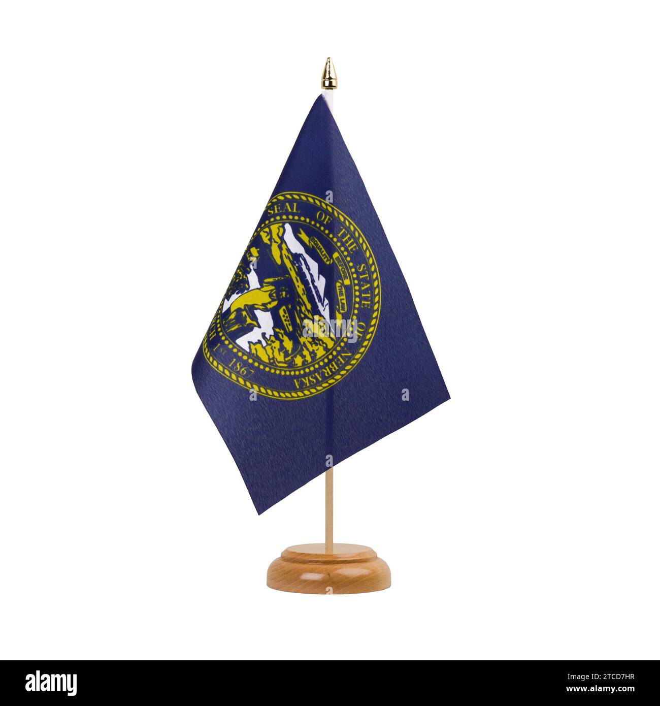 Nebraska flag Cut Out Stock Images & Pictures - Alamy