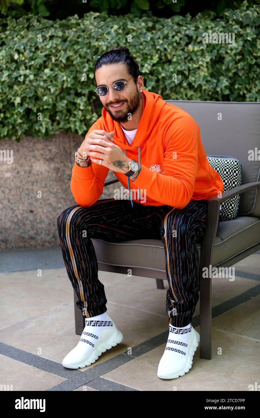 Madrid, 09/03/2018. Interview with the Singer ?Maluma?. Ernesto Acute ...