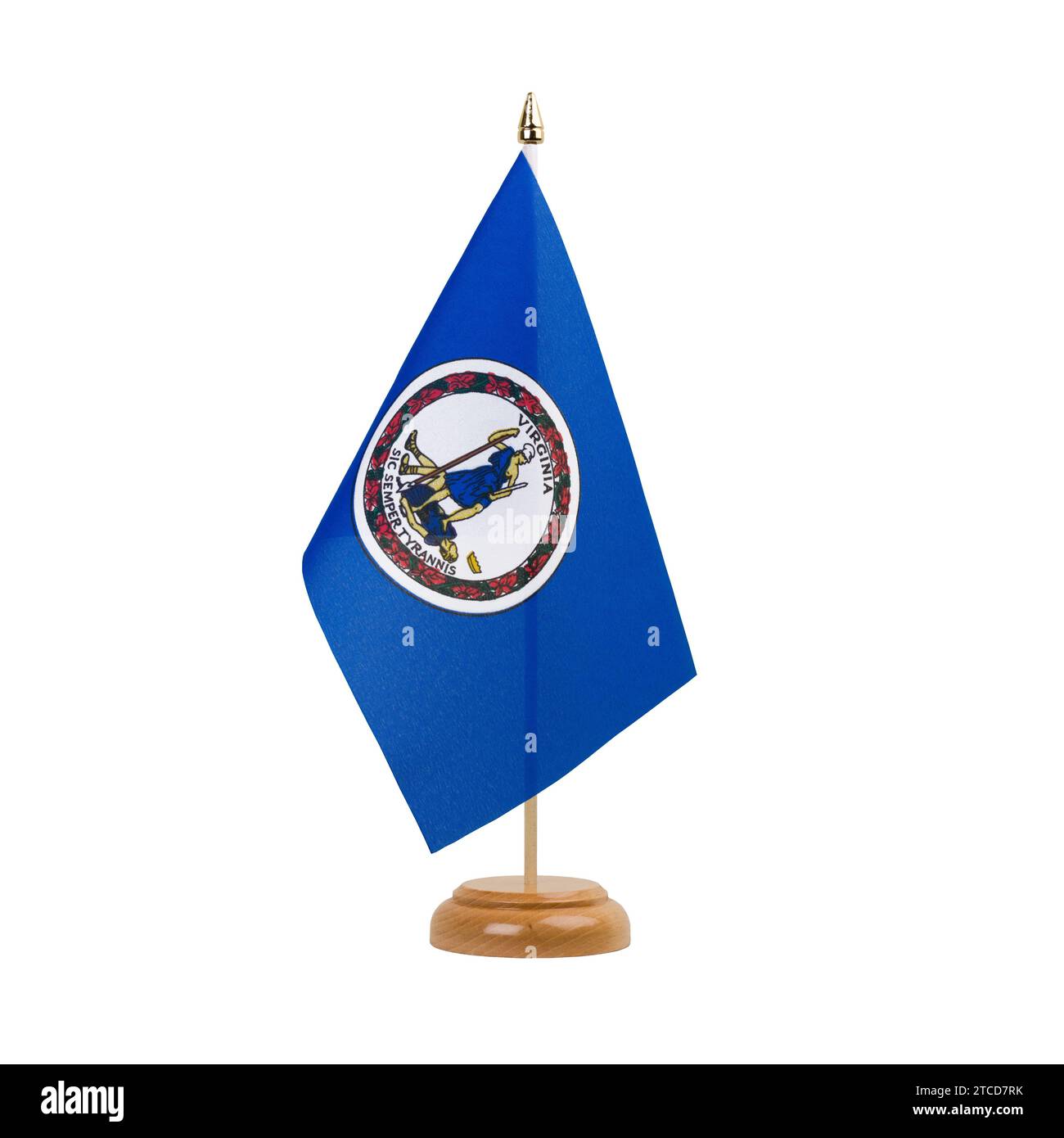 Virginia flag background Cut Out Stock Images & Pictures - Alamy