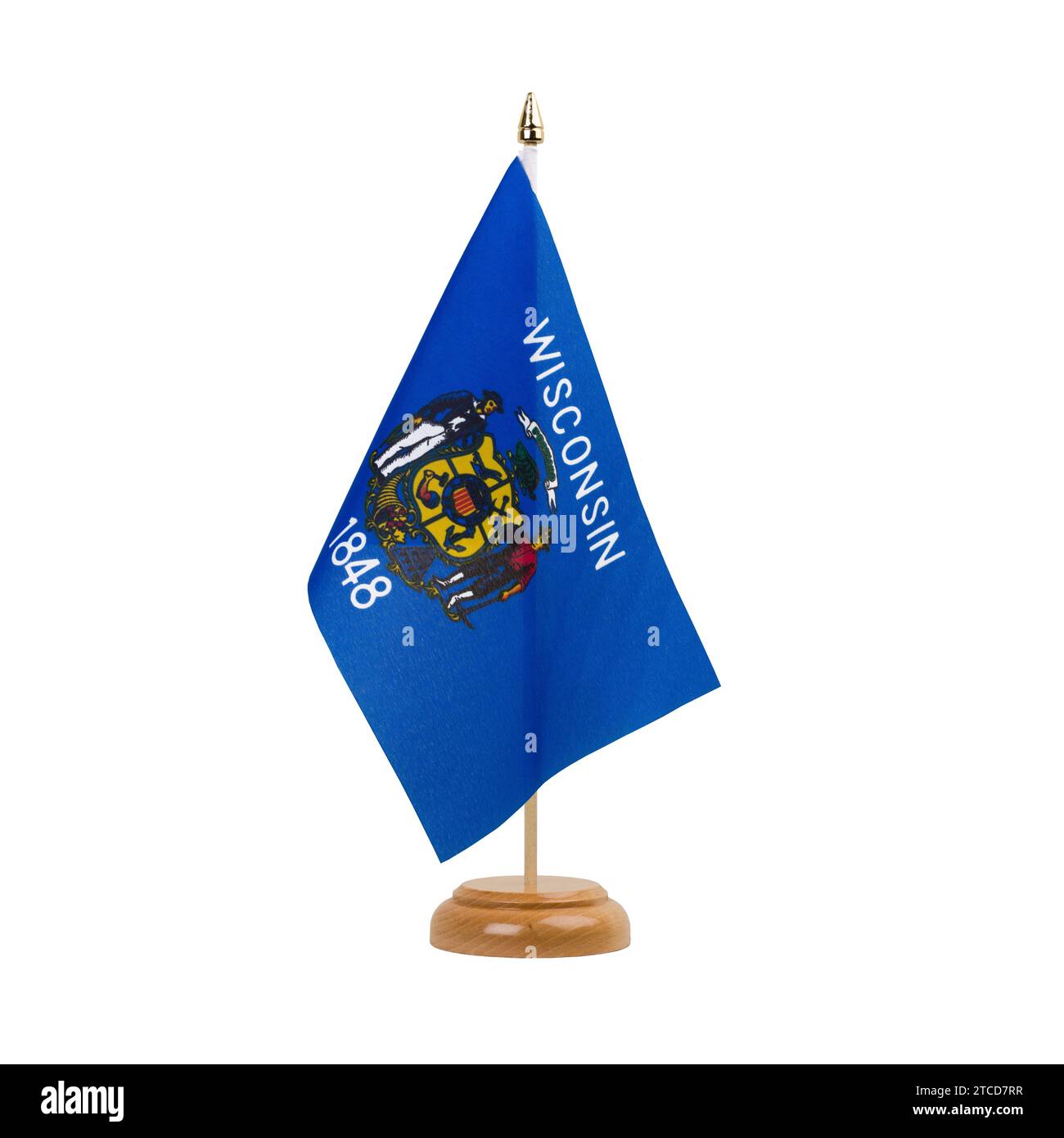 Wisconsin flag hi-res stock photography and images - Alamy