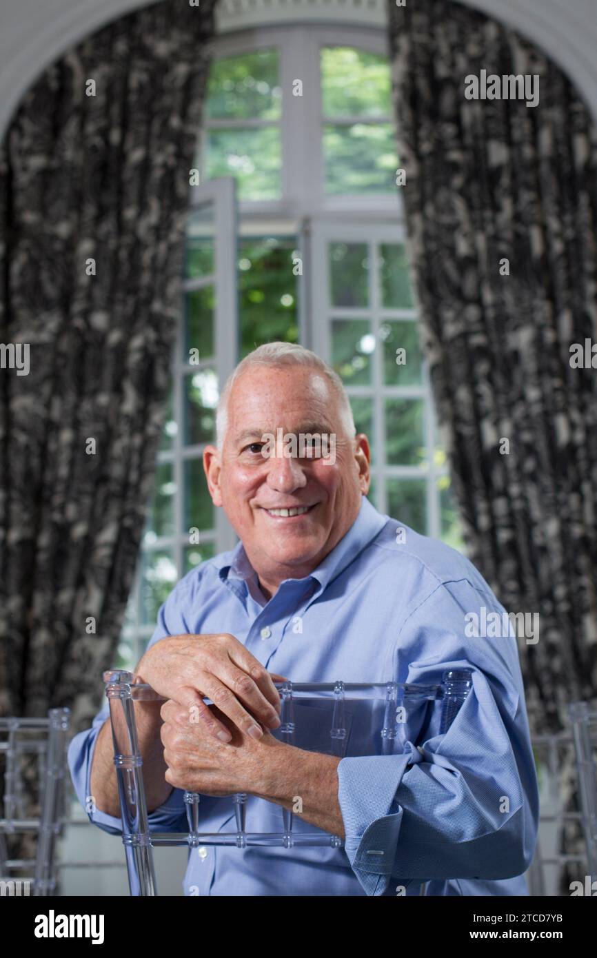 Madrid, 06/04/2018. Interview with Walter Isaacson, journalist and ...