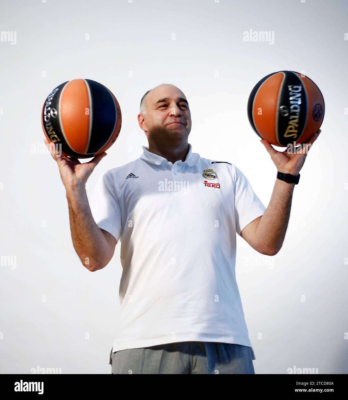 Madrid, 10/06/2015. Real Madrid Basketball Media Day. In the Image ...