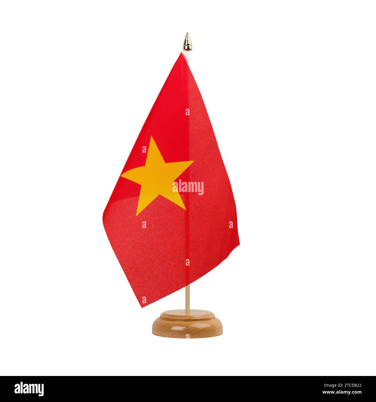 Vietnam flagpole symbol Cut Out Stock Images & Pictures - Alamy