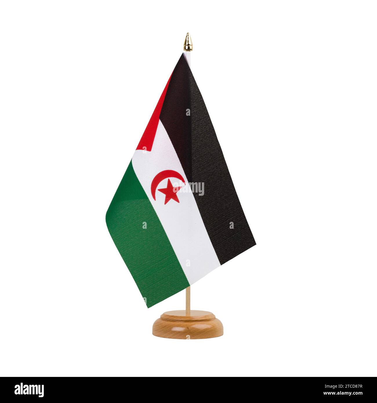 Western Sahara Flag Stock Photo - Alamy