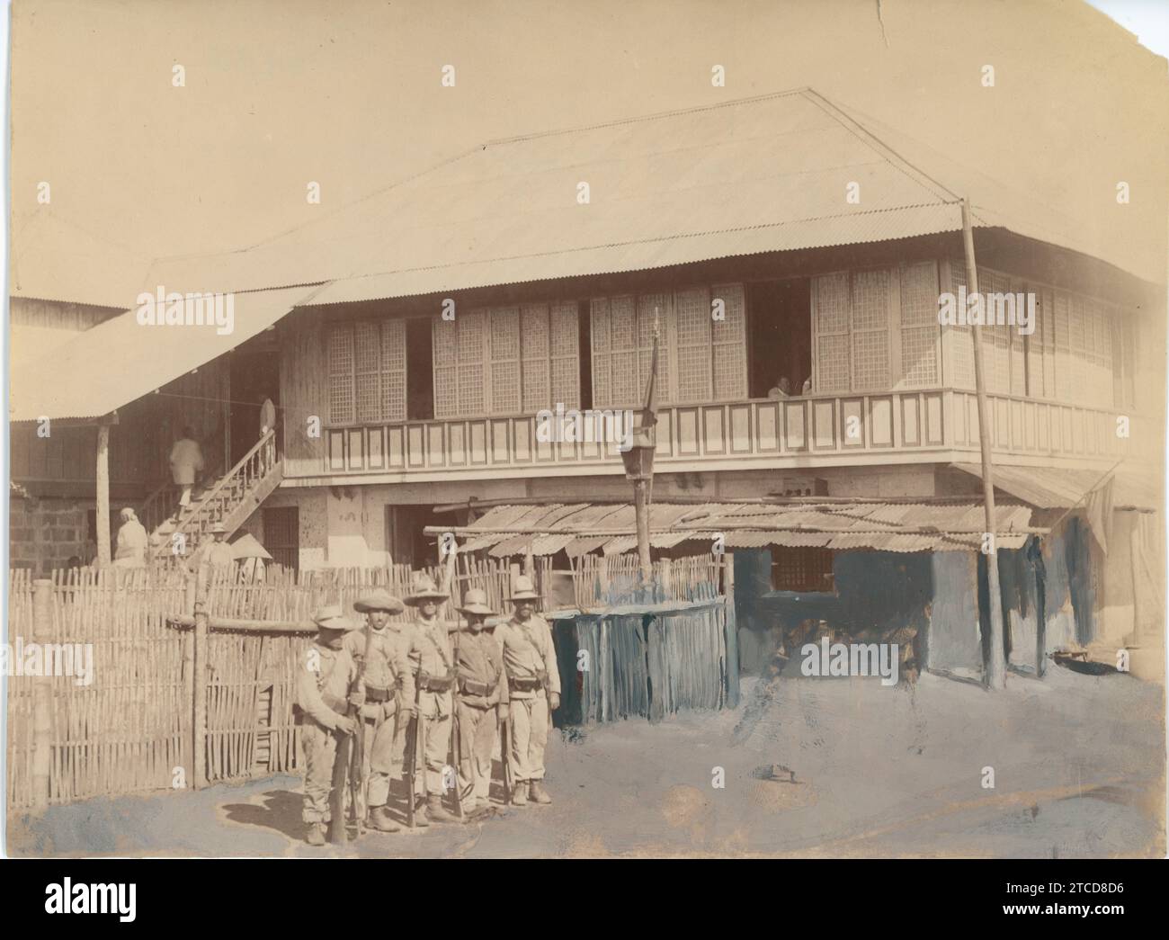 Silang (Cavite, Philippines), April 1897. Philippine War. Lachambre ...