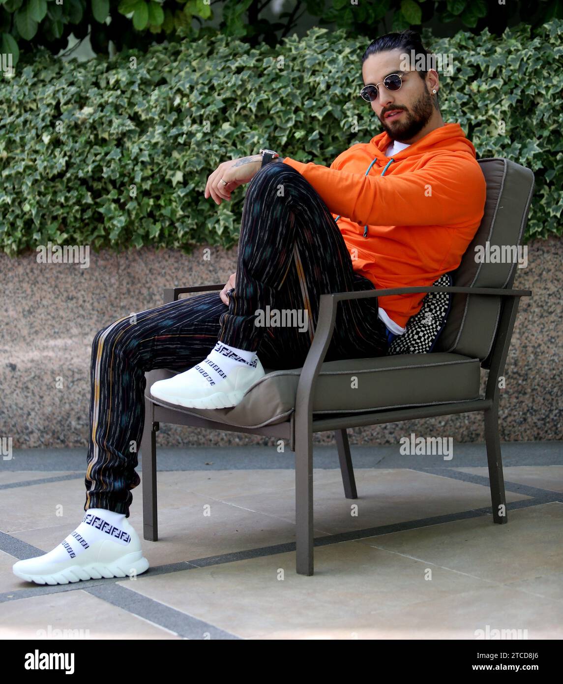 Madrid, 09/03/2018. Interview with the Singer ?Maluma?. Ernesto Acute ...