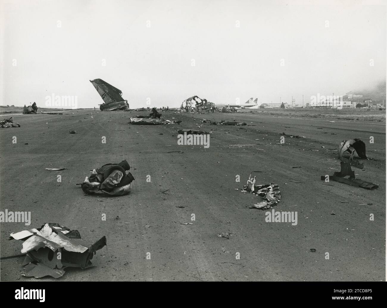 San Cristóbal de La Laguna (Santa Cruz de Tenerife), 03/28/1977. Air ...