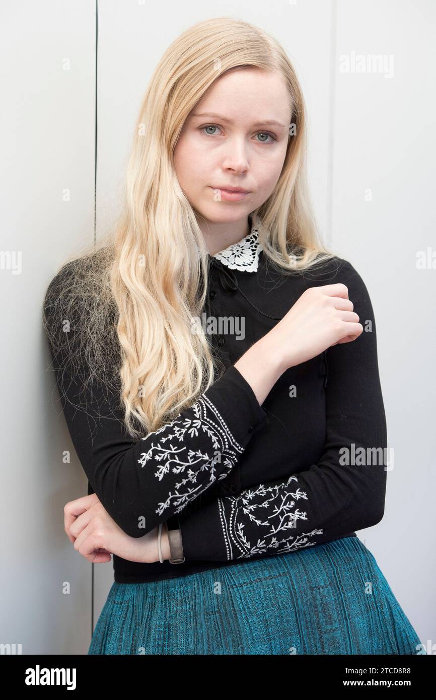 Madrid, 11/11/2017. Madrid Comic Con. Interview with Norwegian actress ...