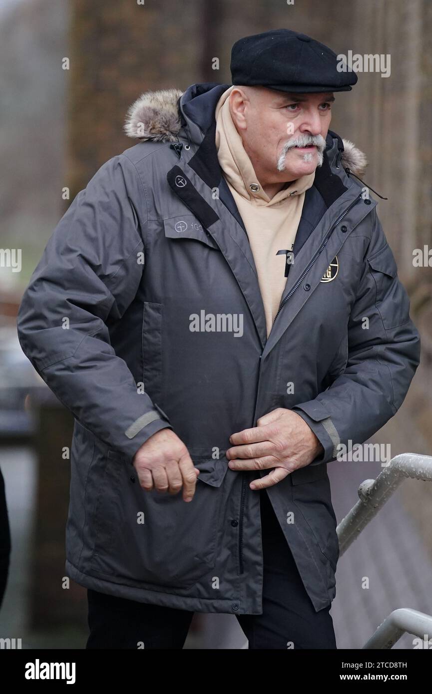 John Fury, the father of boxer Tyson Fury, arriving at Chester ...