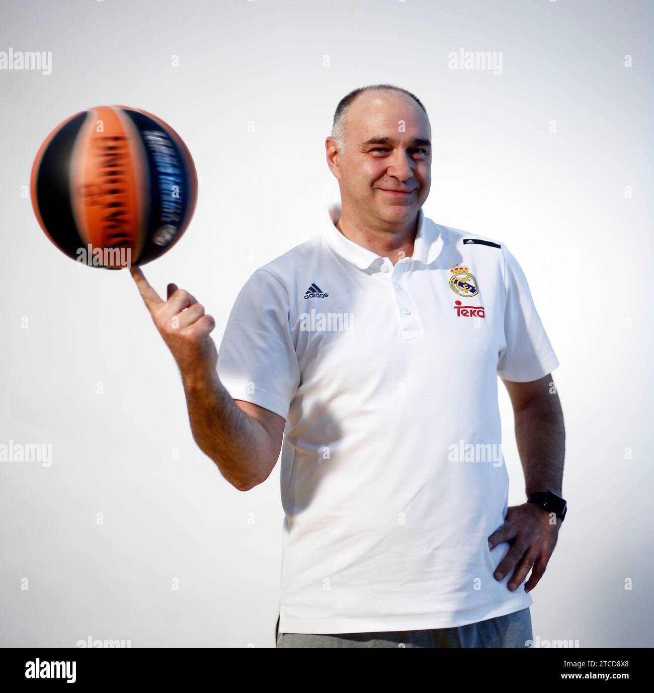 Madrid, 10/06/2015. Real Madrid Basketball Media Day. In the Image ...