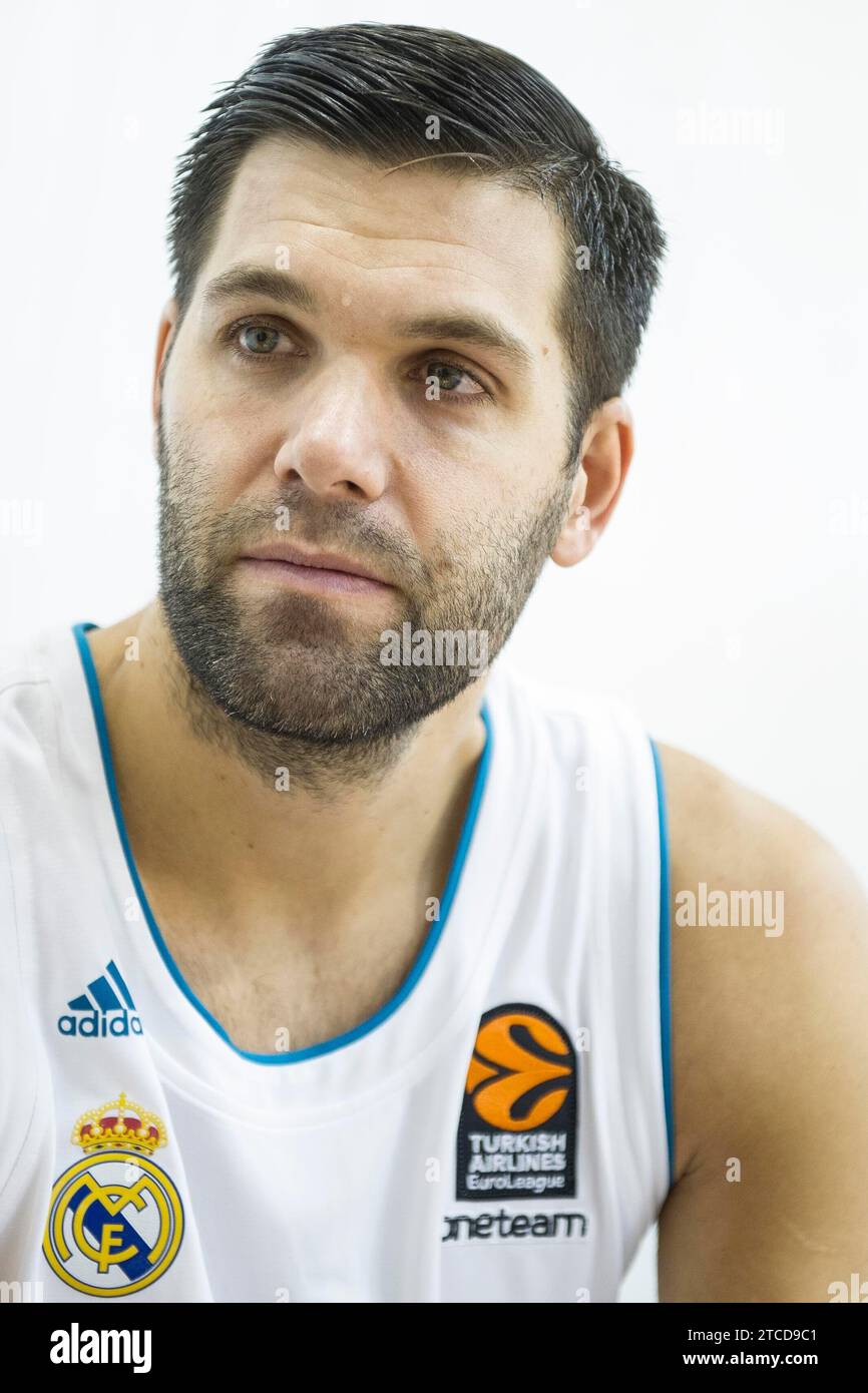 Madrid, 10/10/2017. Interview with Felipe Reyes at the Real Madrid ...