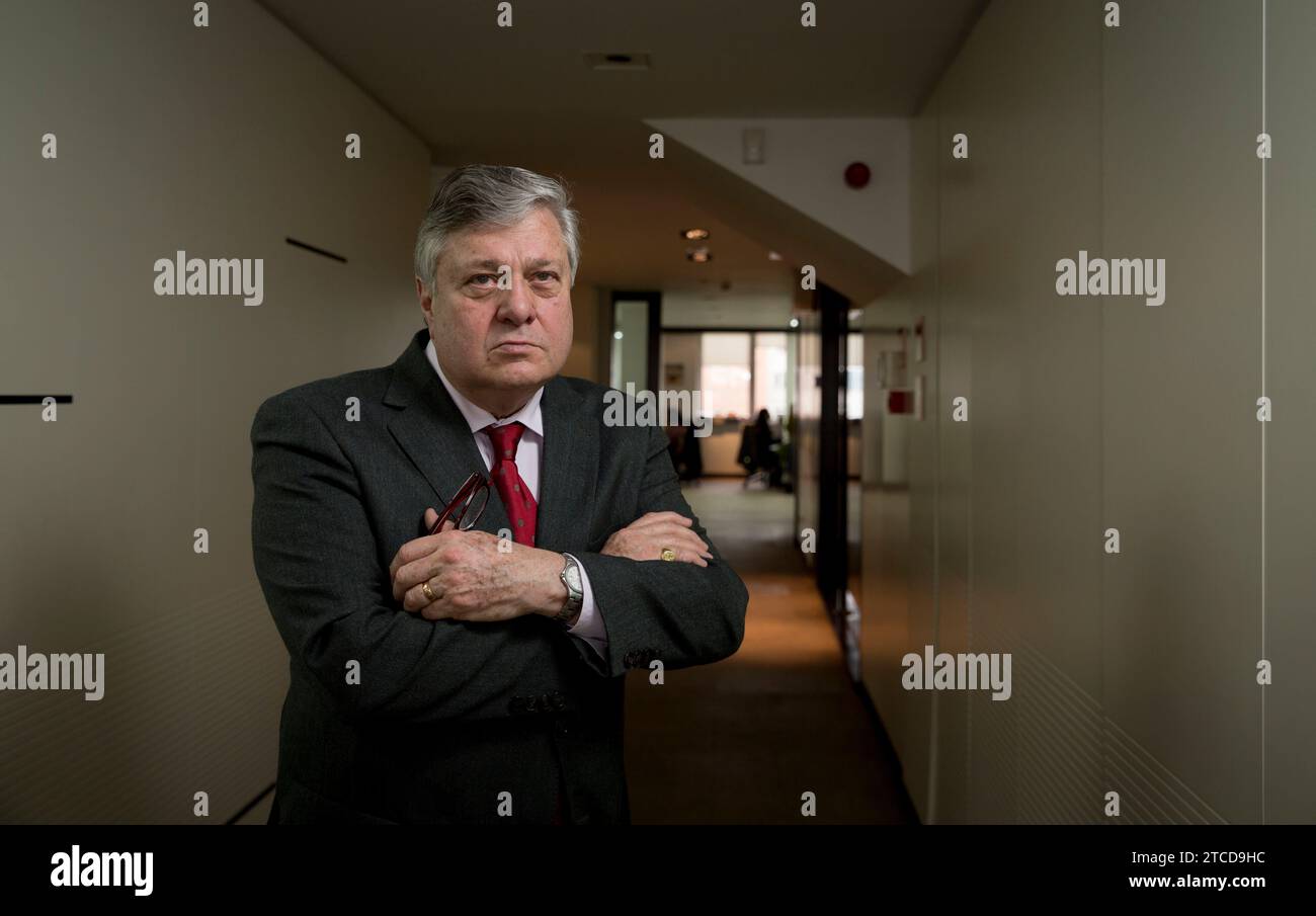 Madrid, 02/15/2018. Interview with Leopoldo López Gil, father of the ...