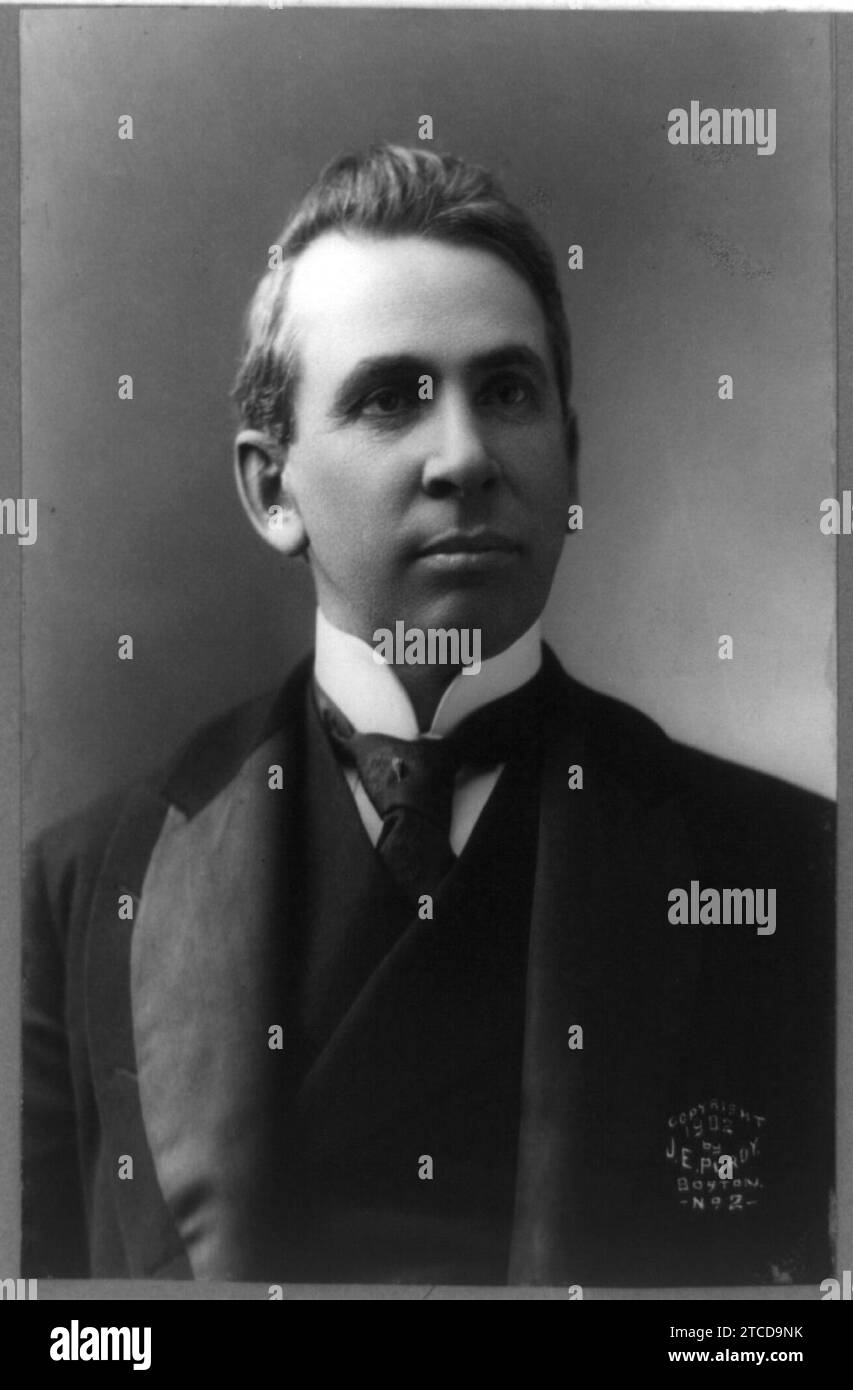 William Alden Smith, half-length portrait, facing slightly right Stock ...
