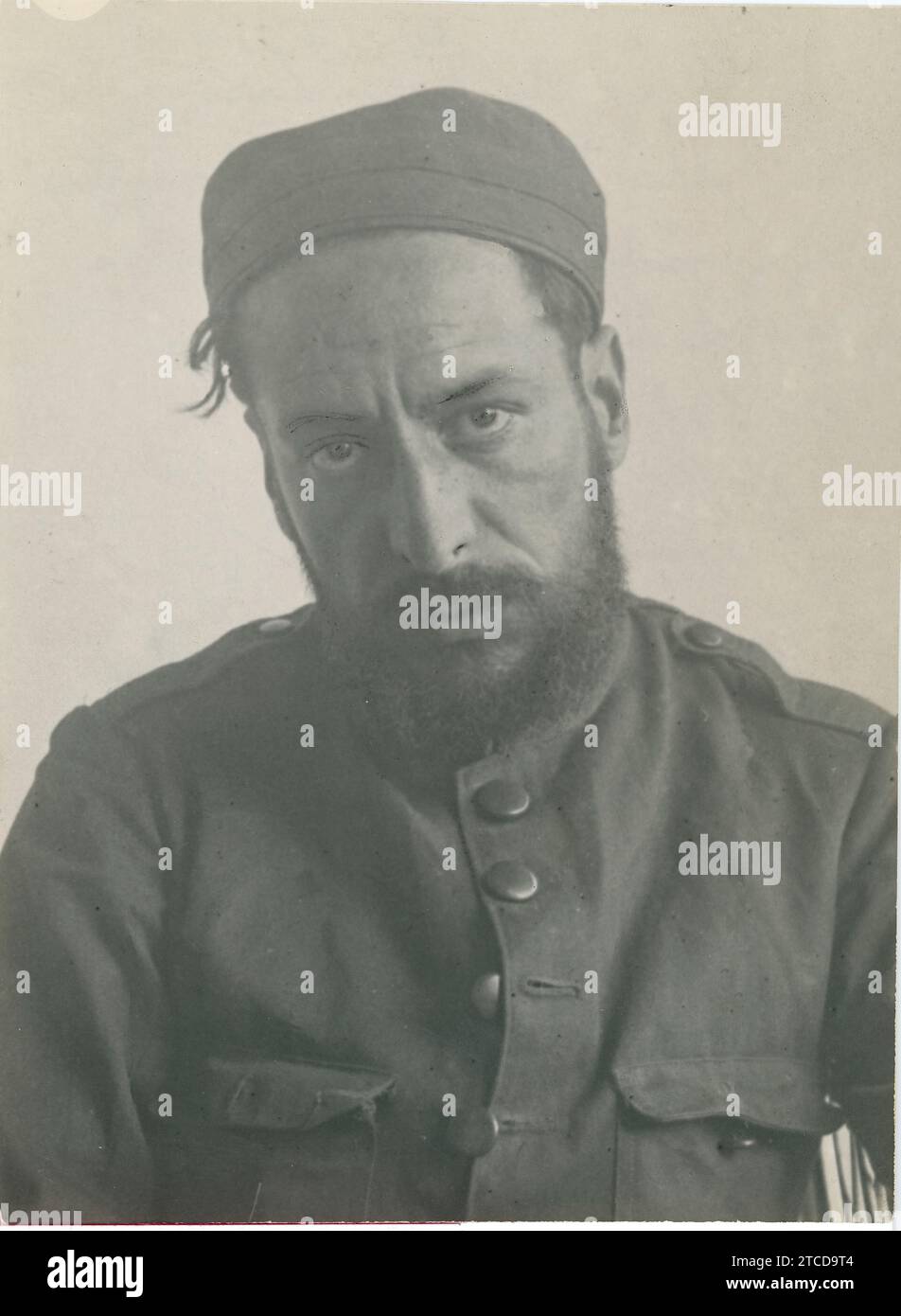 1920 (CA.). Moroccan War, Sergeant Francisco Basallo Becerra, who ...