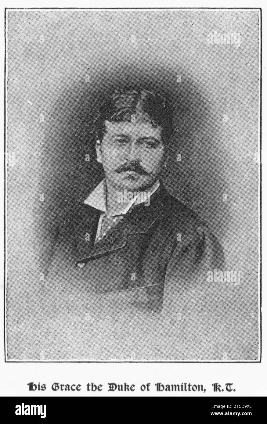 William Alexander Louis Stephen Douglas-Hamilton, 12th Duke of Hamilton ...