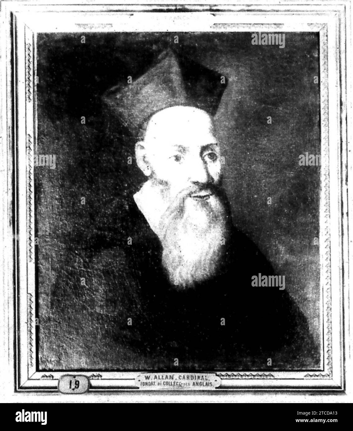 William allen cardinal mechelin BMR 87 Stock Photo - Alamy